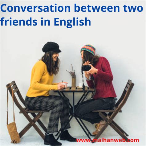 3 Short Conversation Between Two Friends In English