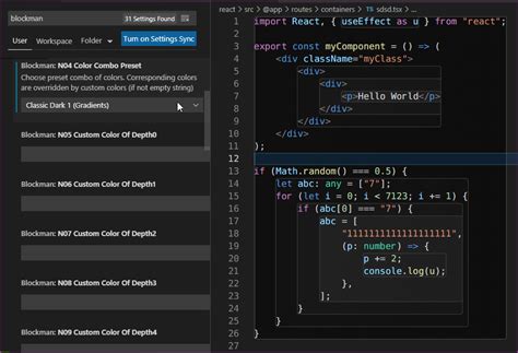 Blockman Highlight Nested Code Blocks Visual Studio Marketplace