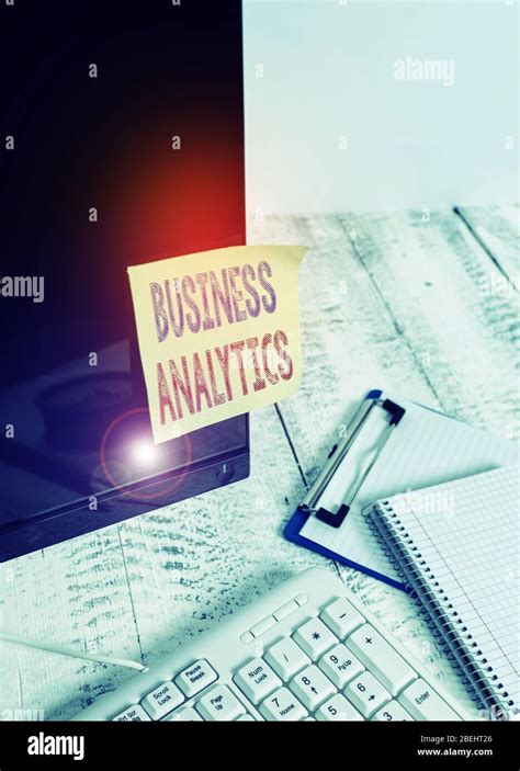 Handwriting Text Writing Business Analytics Conceptual Photo Methodical Exploration Of An