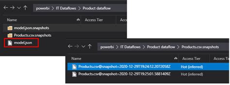 Is That A Bug Or A Feature Adf On Power Bi Dataflows Cdm Folder By
