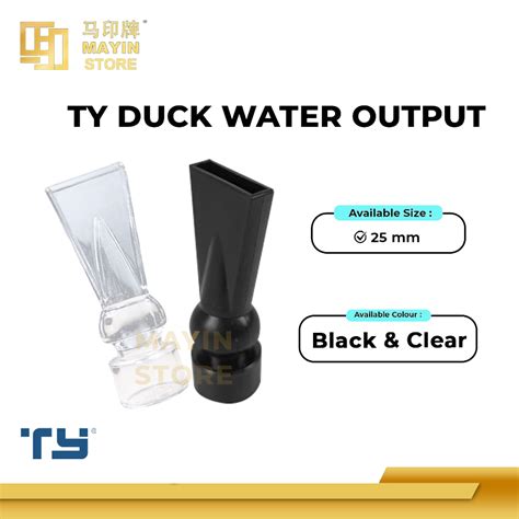 Jual Ty Duck Water Output Clear Color Pipa Pipe Pipa Duckbill U Pvc Shopee Indonesia