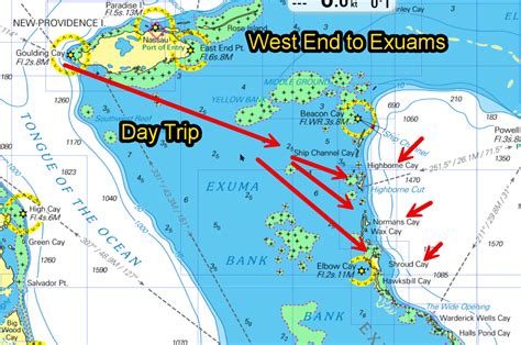 Bahamas Exuma Route