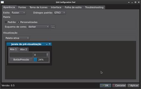 compatibilidade qt 6 para ambientes gráficos gtk no linux com qt6ct