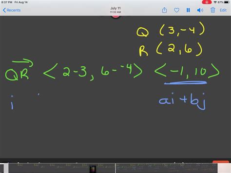 SOLVED Points P Q And R Are Given P Q And R