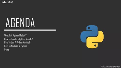 What Are Python Modules Edureka Pdf