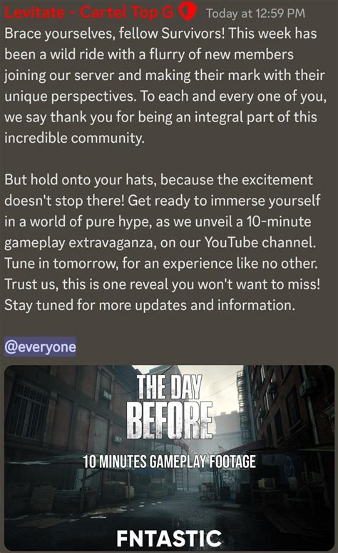 Soon Tm R Thedaybefore