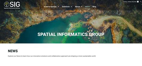 News Sig Spatial Informatics Group