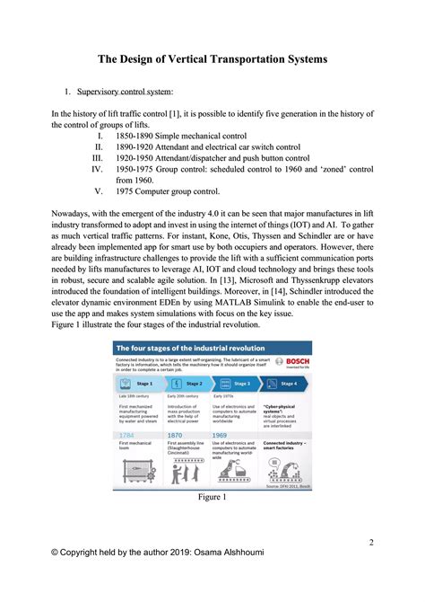 The Design Of Vertical Transportation Systems Pdf Business It