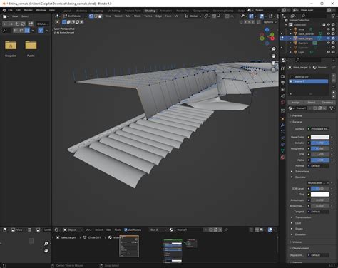 Baking Normal Map From Structure Blender Stack Exchange