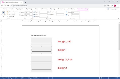 Document Viewer SignatureSettings Explained