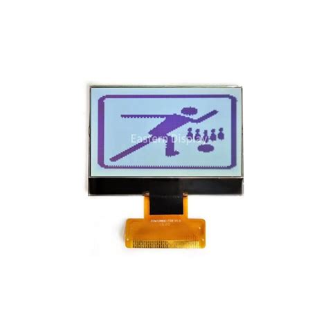 Edm12864 128，dot Matrix Display，spi Interface Or Parallel Lcd，cog Lcd Module Dalian Eastern