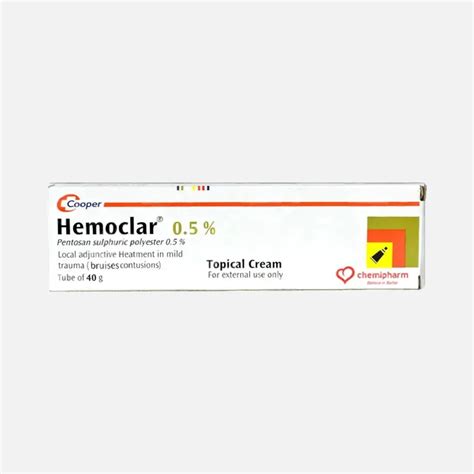 Hemoclar 05 Cream 40 Gm