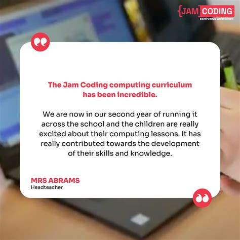 Now In Their Second Year Of Using Our Scheme Across The Whole School