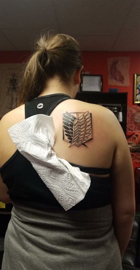 Wings Of Freedom Tattoo