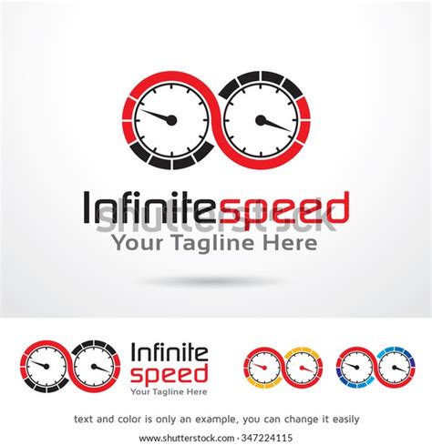 Infinite Speed Logo Template Design Vector 스톡 벡터 로열티 프리 Shutterstock
