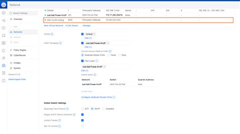 Ubiquiti Switch Multicast Setup Instructions Just Add Power Support