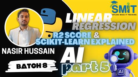 R2 Score And Scikit Learn Explained Batch 8 Part 5 Machinelearning