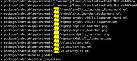 App Icon Removed When Install Package · Issue 174 · Callstackreact Native Fbads · Github