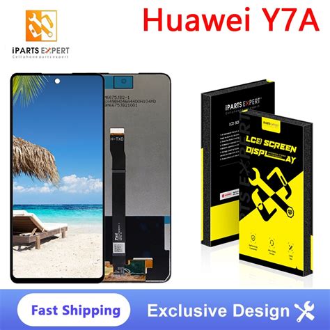 IPARTSEXPERT Original LCD For Huawei Y7a LCD PPA LX3 Touch Screen Touch Digitizer Replacement
