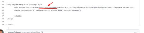 HTML Email Template GitHub