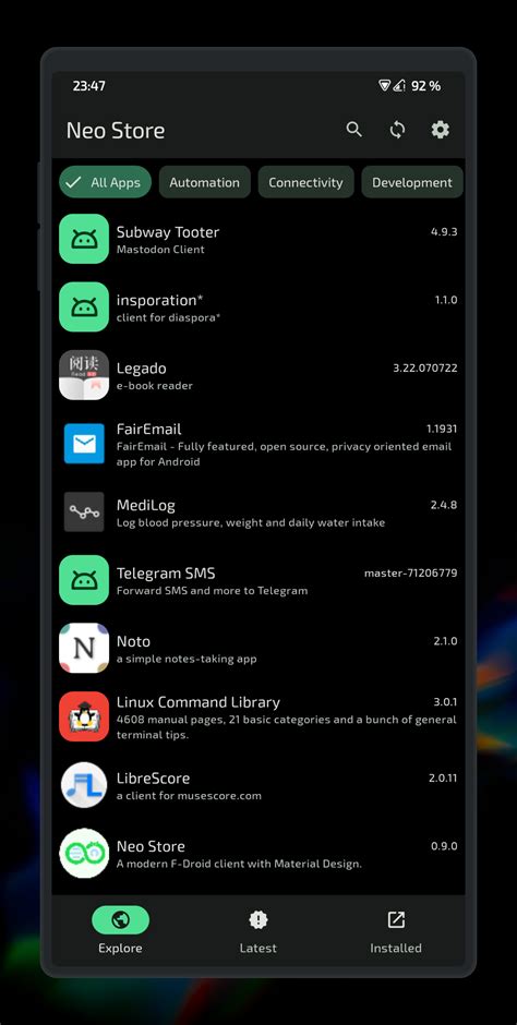 Neo Store F Droid Free And Open Source Android App Repository