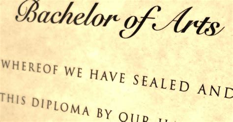 What Is A Bachelor Degree Certificate