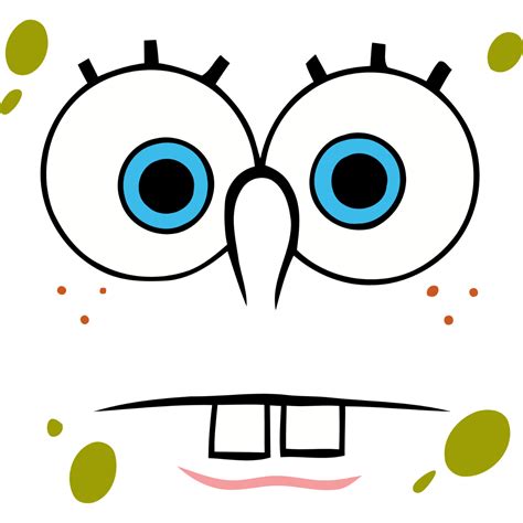 Spongebob Face Svg Spongebob Svg Spongebob Vector Spongeb Inspire Uplift