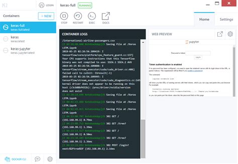 daddy makers 간단한 도커 기반 케라스 lstm 딥러닝 모델 학습 및 데이터 예측