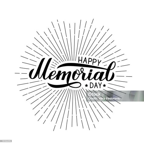 행복 기념일 서 예 손 글자입니다 미국 애국 축 하 포스터입니다 벡터 일러스트입니다 기호 디자인 배너 인사말 카드 서명 엽서 전단지 배지 용 템플릿을 쉽게 편집 할 수