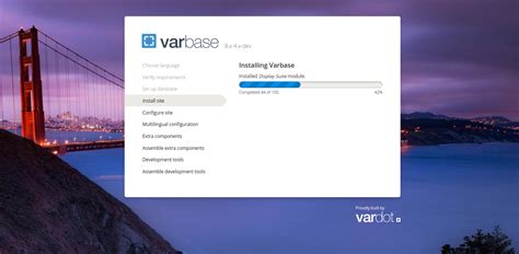 updated varbase installer to have a branded install [ 2902956]