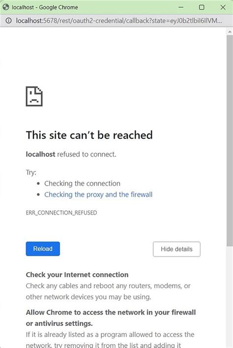 OAuth Callback Is Localhost 5678 Questions N8n