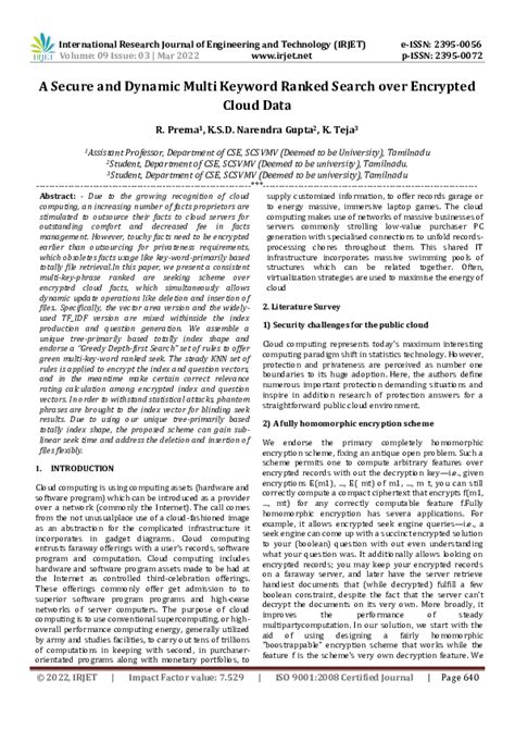 pdf dynamic multi keyword search in encrypted data