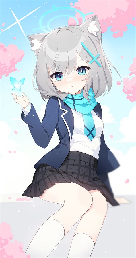 Shiroko Blue Archive Drawn By Apple Caramel Danbooru