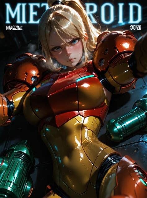 Aiegg Samus Aran Metroid Western Adult Comic Svscomics