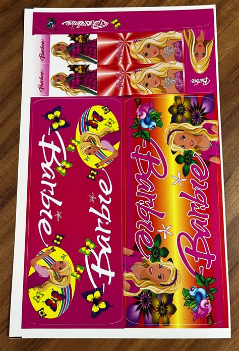 Adesivo Para Quadro De Bike Barbie Borboleta Gfs Bike Shop