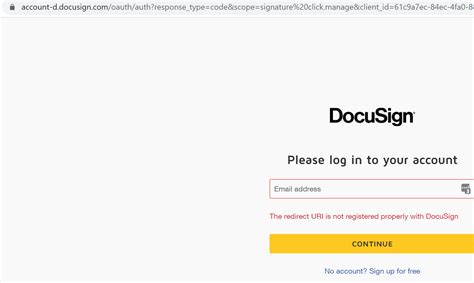 How To Fix DocuSign Login Error OFF Pinnaxis