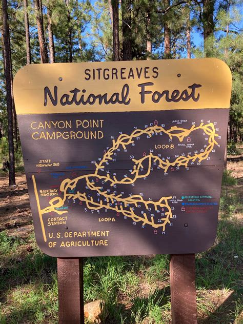 Sitgreaves National Forest Canyon Point Campground Forest Lakes Arizona