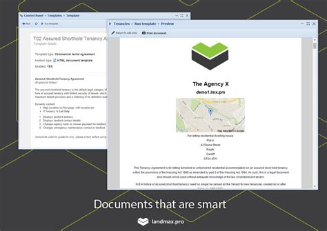 Dynamic Documents Landmax Pro
