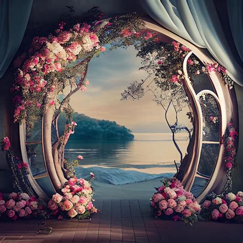 Fondo De Pantalla De Boda Foto Premium