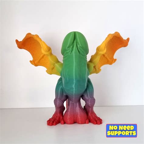 3d Printable Flying Dino Dick Ultra By Iradj3d