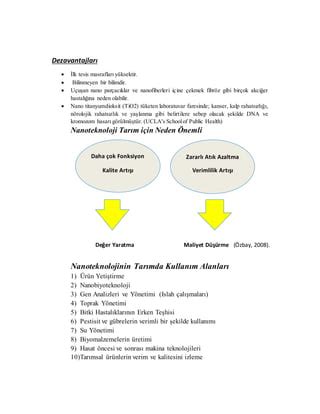 Tarımın Geleceği Nanoteknolojide Saklı Docx