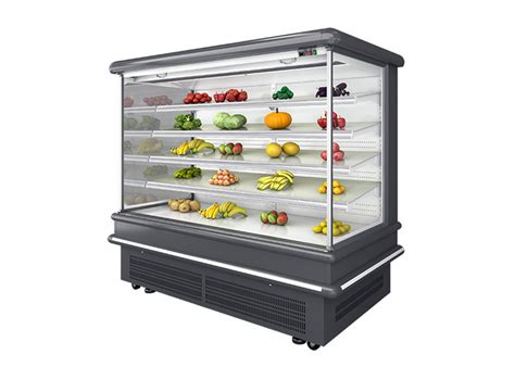 Large Beverage Cooler Supermarket Display Cabinet Multi Deck Fridge