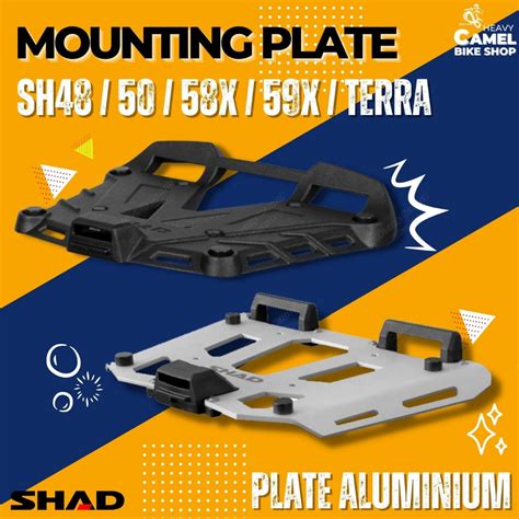 ถาดอลูมิเนียมยึดกล่อง SHAD SH48 / SH58X / SH59X - TERRA / ALUMINIUM ...