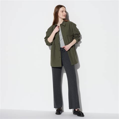 UNIQLO의 워셔블니트립팬츠 다리길이 cm StyleHint