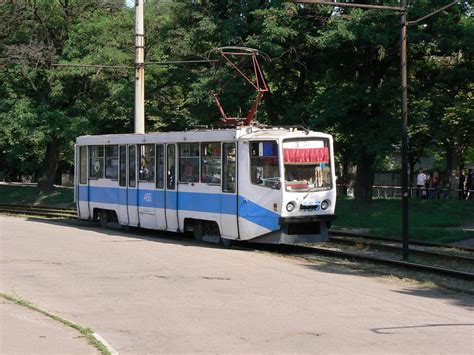 Кривой Рог 71 608КМ № 466 — Фото — Городской электротранспорт