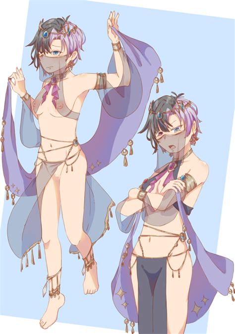 Rule 34 1girls Asexual Belly Dancer Outfit Black Hair E Sekai