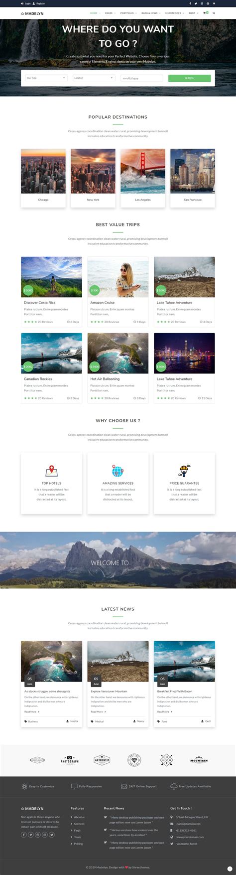 Madelyn Bootstrap Html Template By Shreethemes Codester
