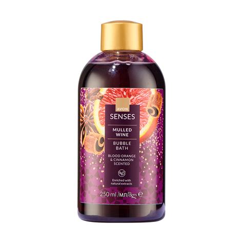 Senses Mulled Wine Bubble Bath 250ml · Avon Malta