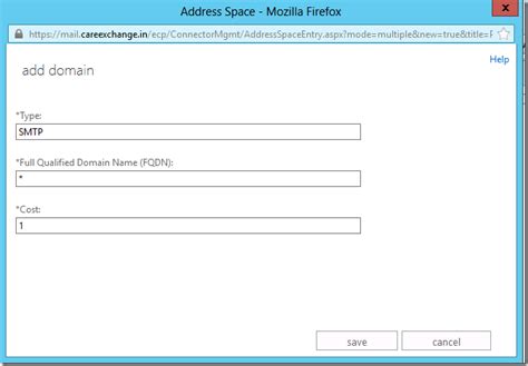 How To Create A Send Connector In Exchange 2013 Azure365Pro Com