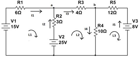 Solved Calculate The Branch Current Of The Given Circuit Chegg Com